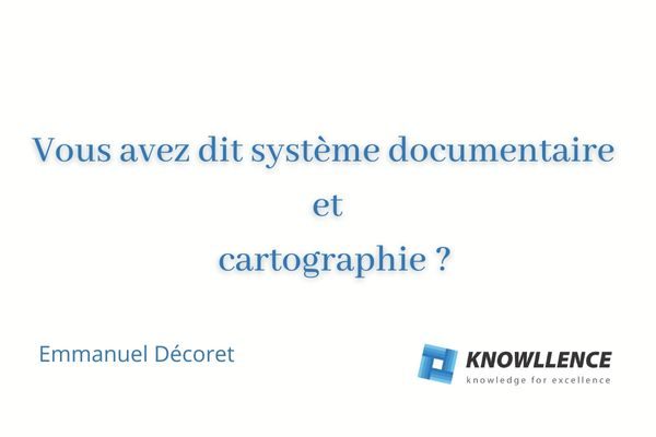 Système documentaire, cartographie et ISO 9001:2000