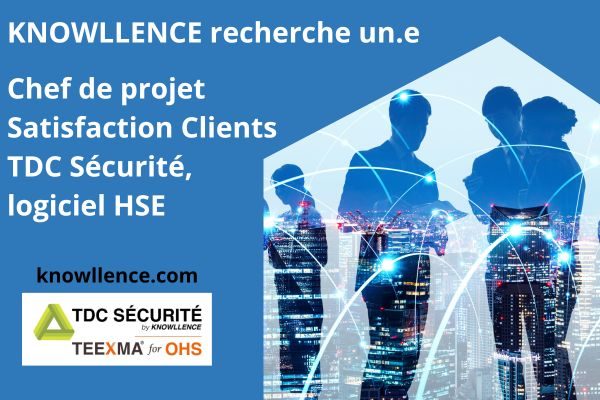 Offre d'emploi Chef de projet Satisfaction Clients Logiciel (F/H) CDI